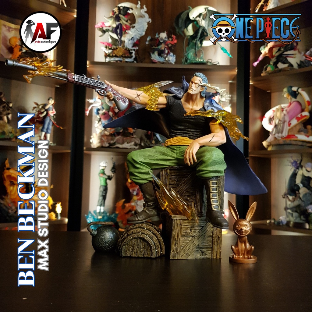 Jual Action figure One Piece Ben Beckman MAX studio recast with box ...