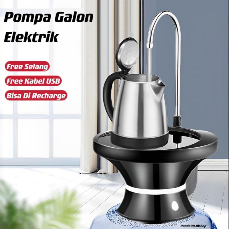 Jual Pompa Galon Air Elektrik Pompa Air Galon Desktop Water Pump ...