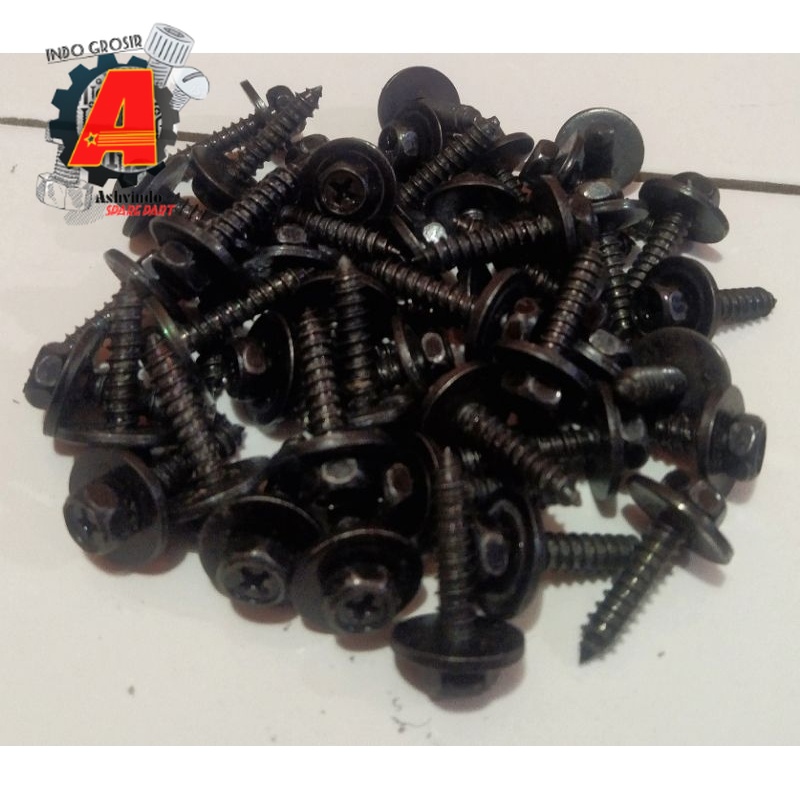 Jual Baut Scrup M5 body dan Bamper Universal Original | Shopee Indonesia