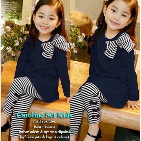 Jual Caroline Set Kids - Central Grosir Fashion (CGF) - Usia 5 Thn - 8 ...
