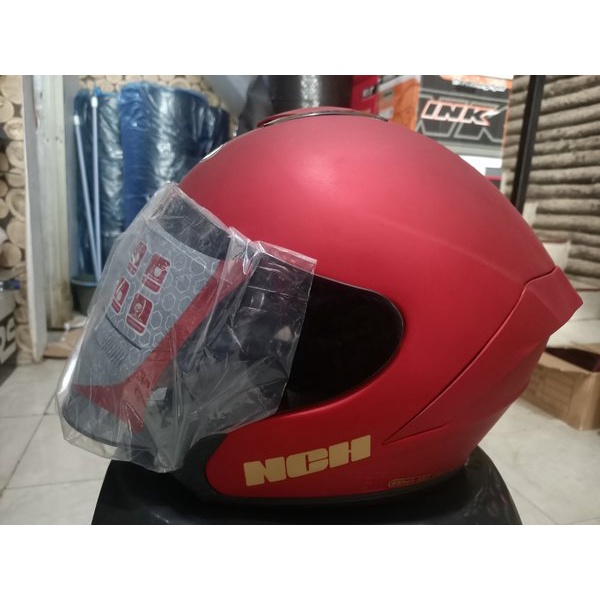 Jual Helm Half Face NCH Sonic Mirip NJS KAIROZ Model Terbaru SNI ...