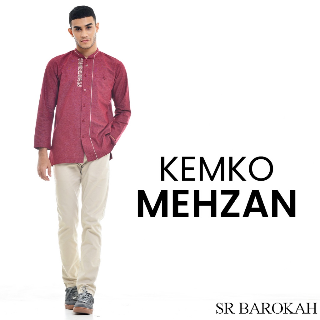 Jual Rabbani - Kemeja Koko Mehzan Blg Exclusive | Shopee Indonesia