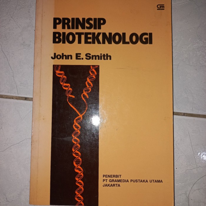 Jual Buku Prinsip Bioteknologi John E Smith | Shopee Indonesia