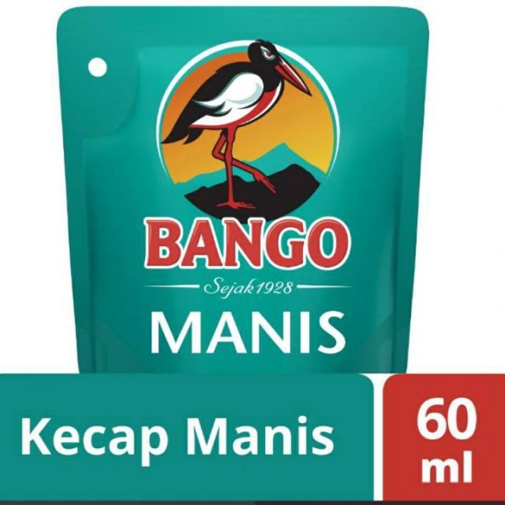 Jual KECAP MANIS BANGO 60ml REFILL SACHET KECIL POUCH UNILEVER 18ml ...