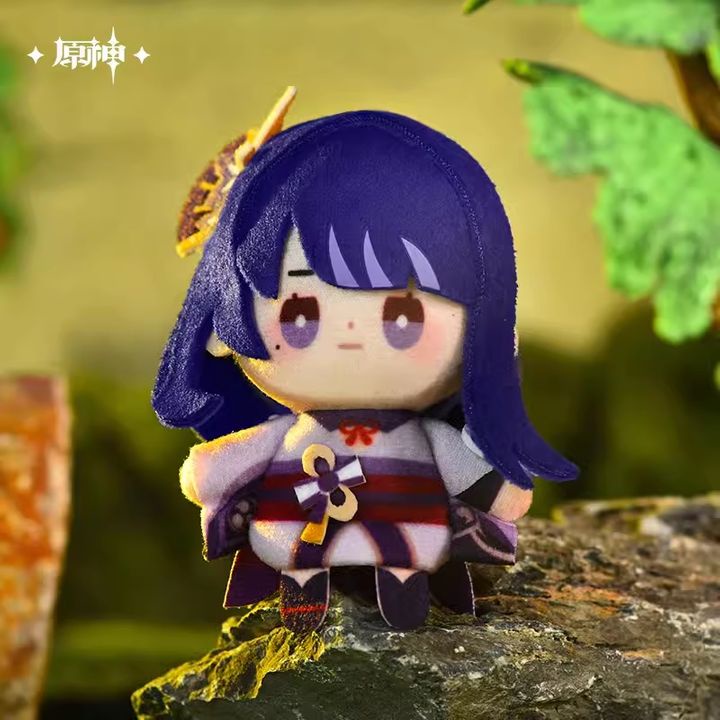 Jual Raiden Shogun Genshin Fes. 2023 Archon Finger Puppet Series 10cm ...