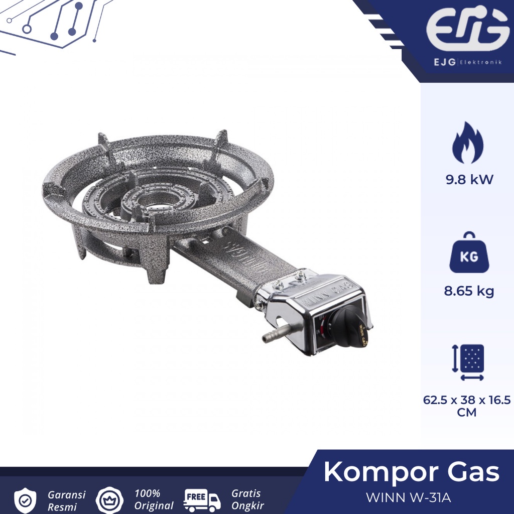 Jual Winn Gas W-31A Kompor Cor W31A Kompor Komersil Gas LPG W-31 A ...