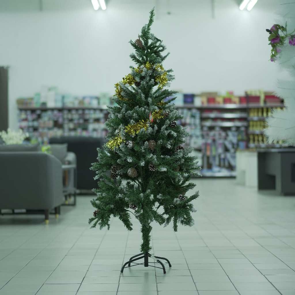 Jual Pohon Natal Salju Dengan Pinus/SNow Pine Christmas Tree/Dekorasi ...
