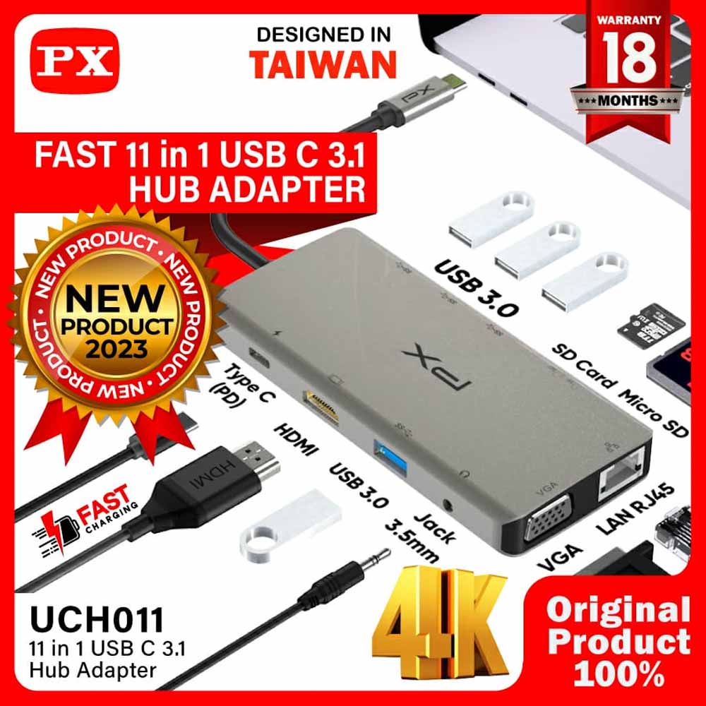 Jual Usb Hub Type C 31 To Hdmi Usb Converter Ios Windows 11 In 1 Px 9993