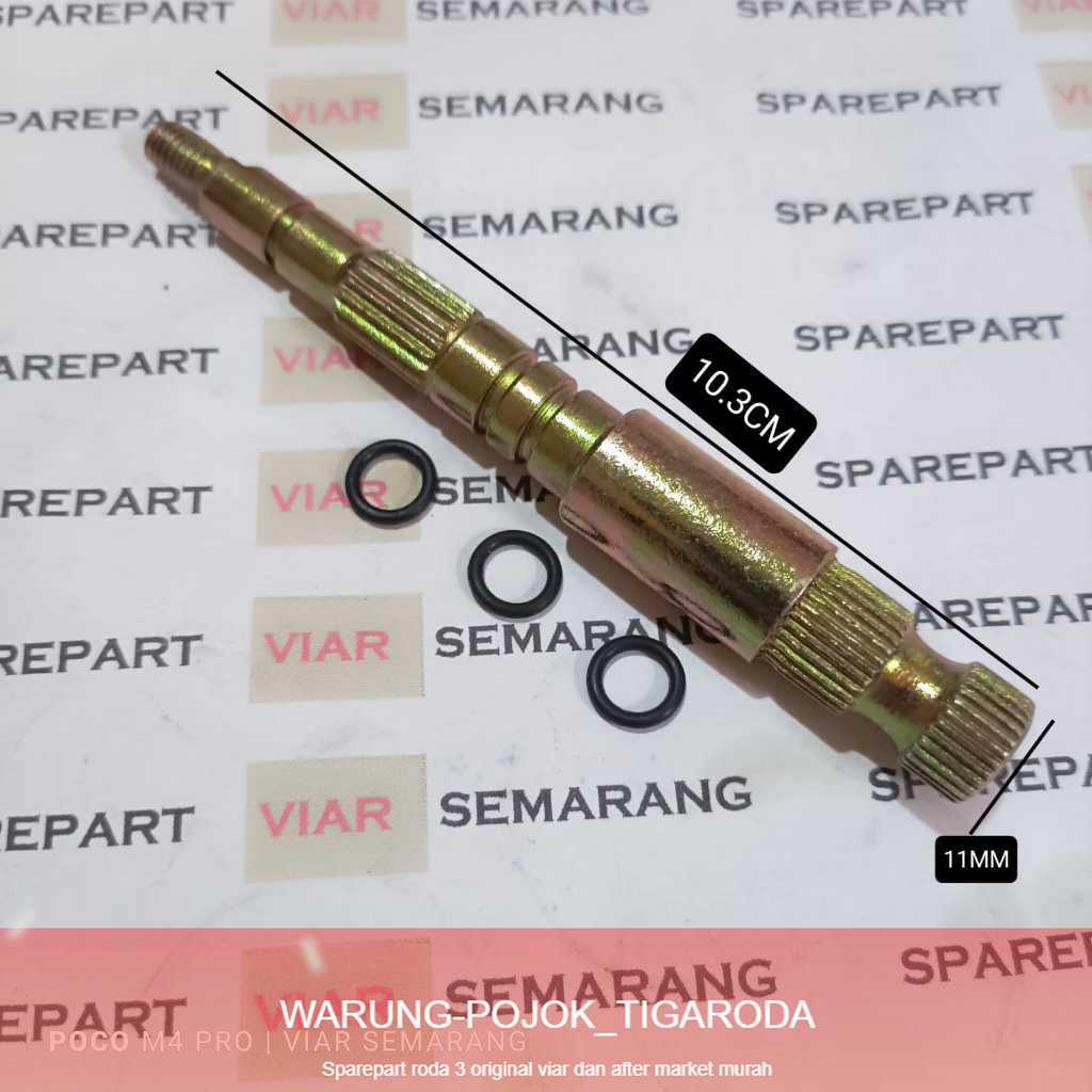 Jual AS Pedal gearbox viar + O Ring Girbok Maju Mundur (Set), Spindle ...