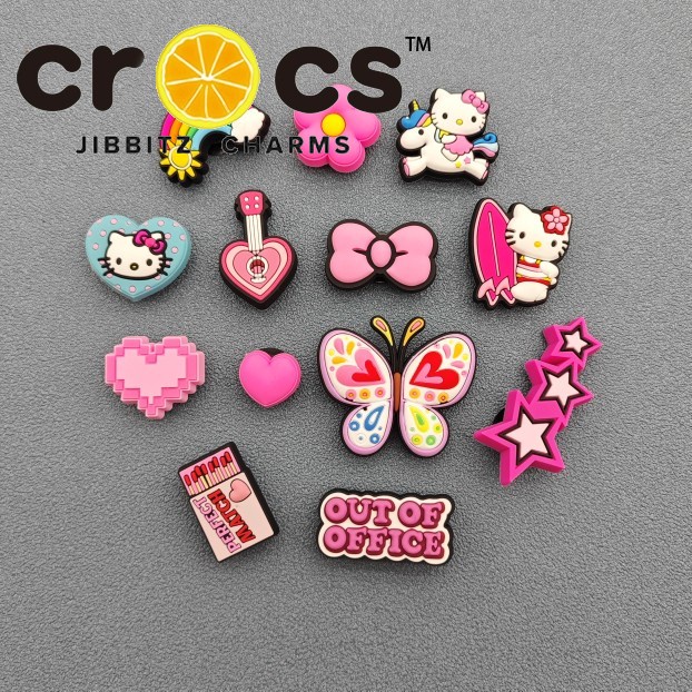 Jual Jibbitz crocs charms crocs Shoe Buckle Hole Shoe Accessories Cute ...