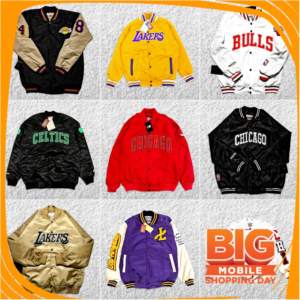 Jual JAKET MURAH VARSITY KEKINIAN/ JAKET VARSITY MITCHELL&NESS M&N NBA ...