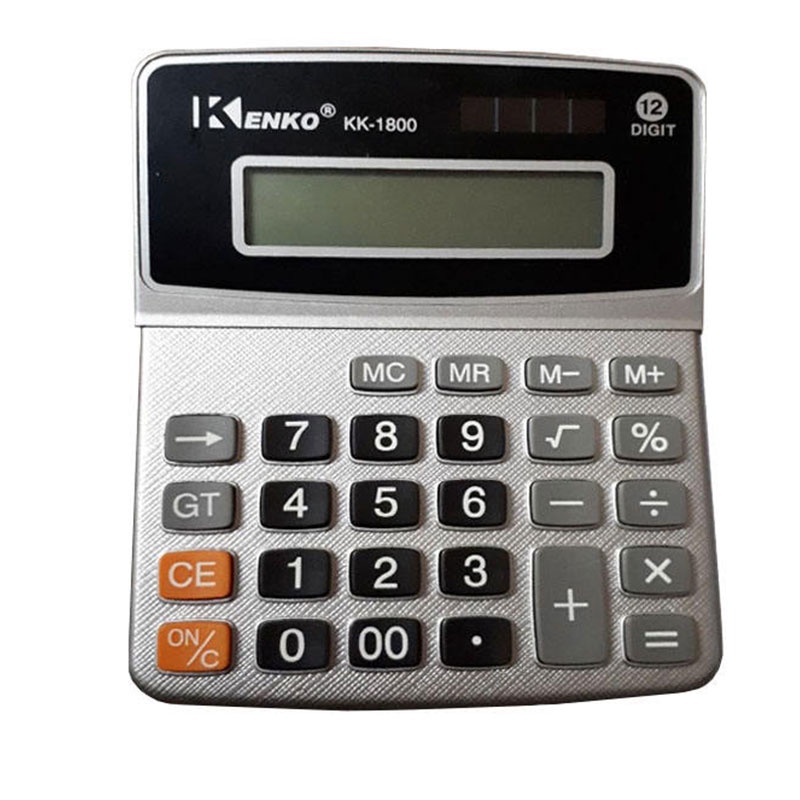 Jual Kalkulator Meja KENKO KK-1800 Calculator Desktop Dagang | Shopee ...