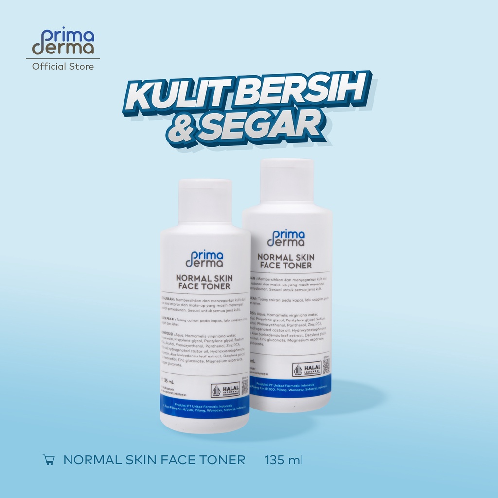 Jual PRIMADERMA Normal Skin Face Toner 135 ml | Shopee Indonesia