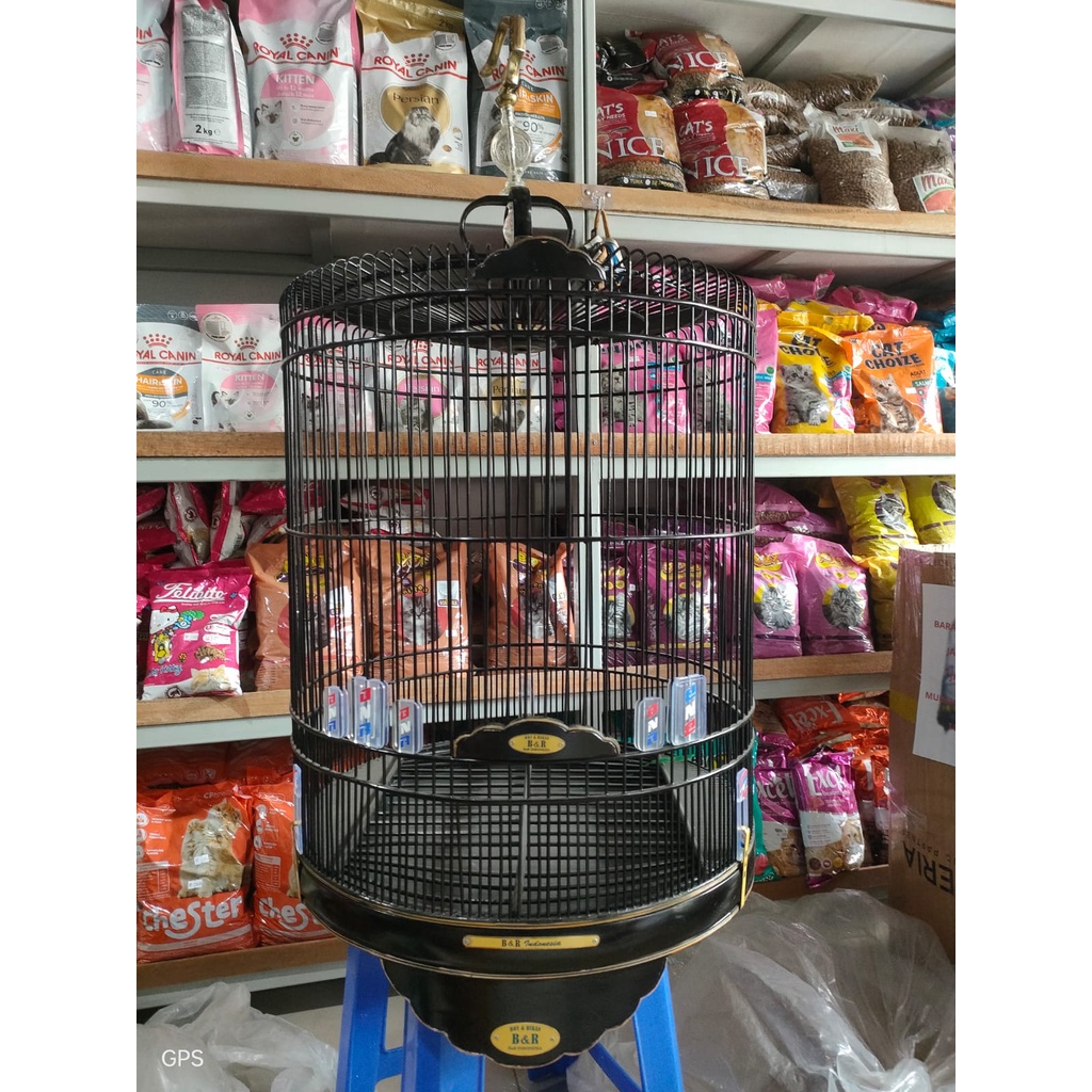 Jual Kandang Murai BnR Sangkar Murai BnR No 3 Hitam | Shopee Indonesia
