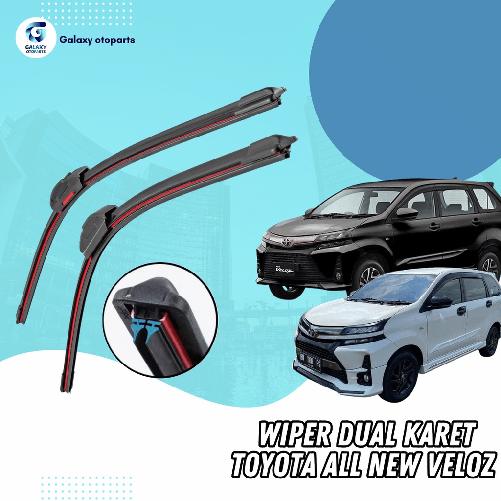 Jual 1 SET Wiper Dual Blade - Toyota Avanza Veloz 2021 - Sekarang ...
