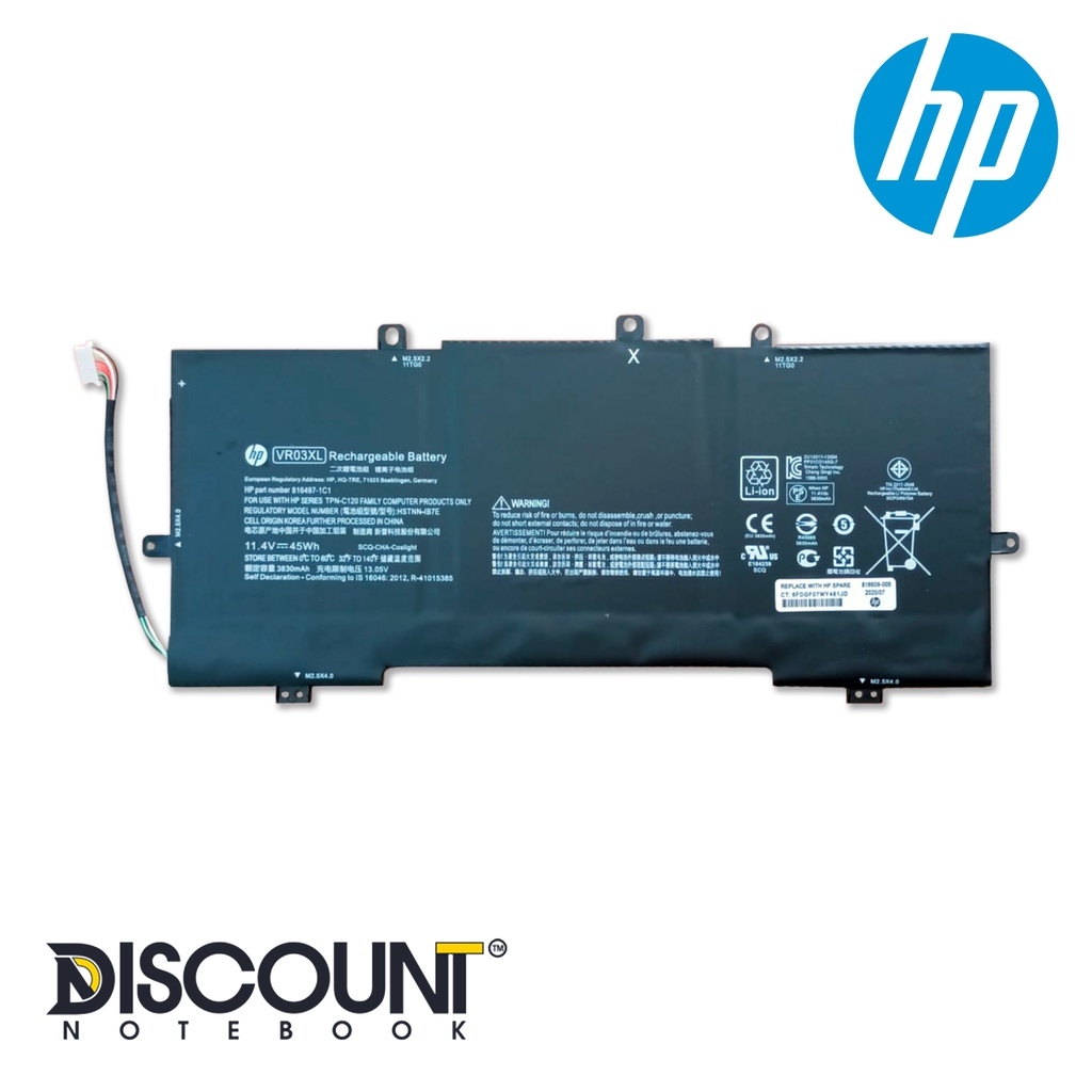 Jual BATERAI ORIGINAL BATRE BATTERY LAPTOP HP Envy 13-D (VR03XL ...