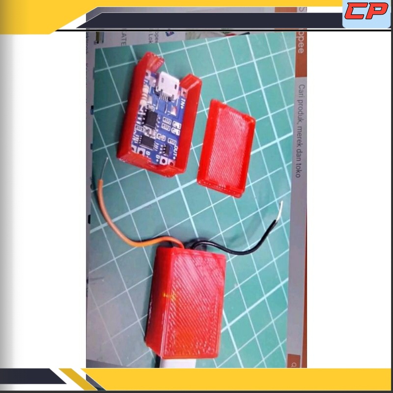 Jual Case plastik tp4056 charger proteksi | Shopee Indonesia