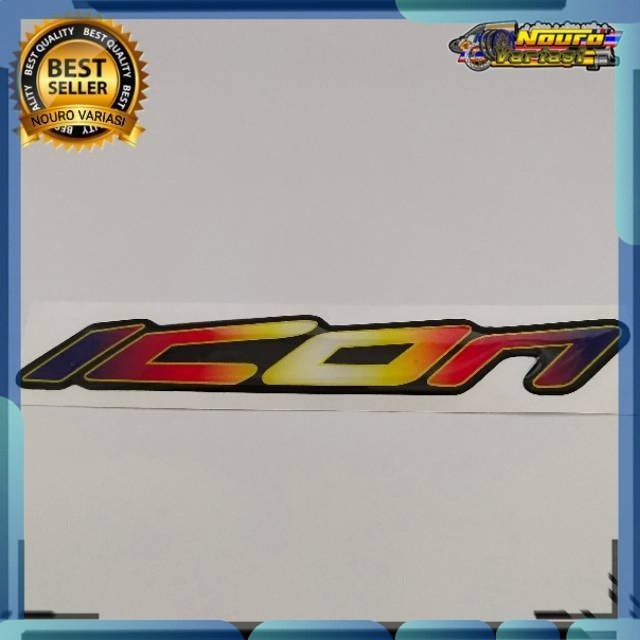 Jual Stiker emblem timbul logo honda icon beat twotone bagus | Shopee ...