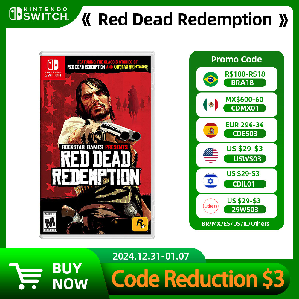 Jual Nintendo Switch Game Deals -Red Dead Redemption- 100% Original ...