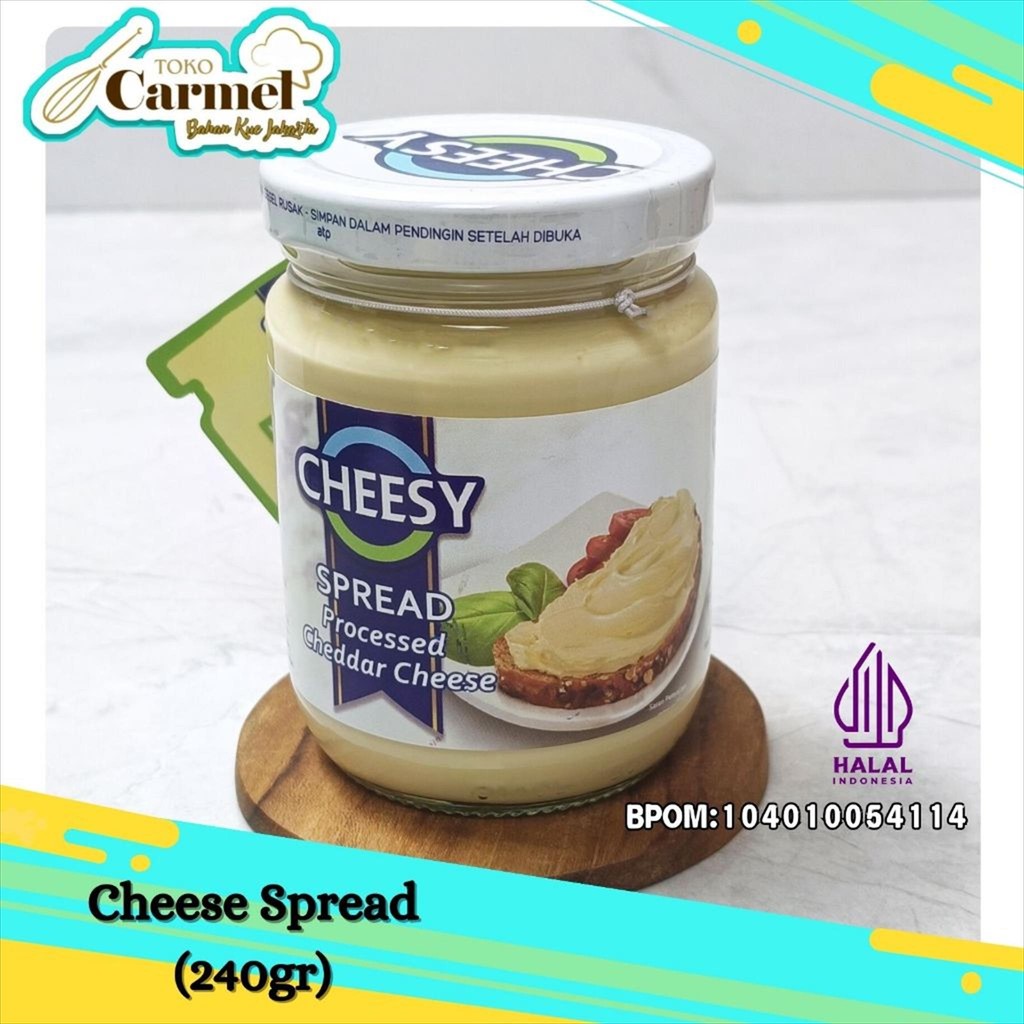 Jual Cheesy Cheese Spread 240gr - Keju Oles | Shopee Indonesia