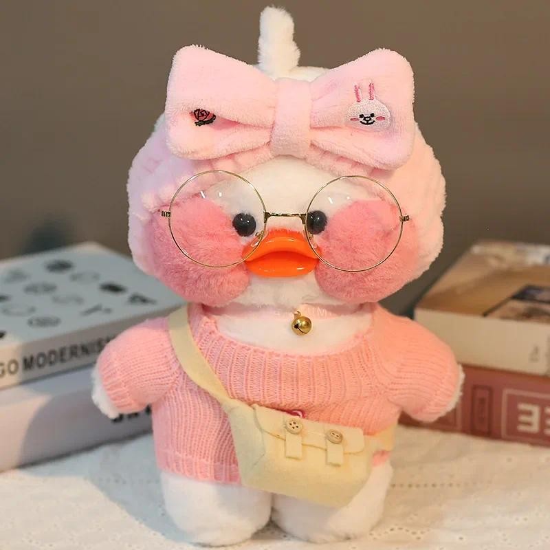 Jual 30cm Pato Plush Lalafanfan Duck Cute Stuffed Toys yellow Duck Hug ...