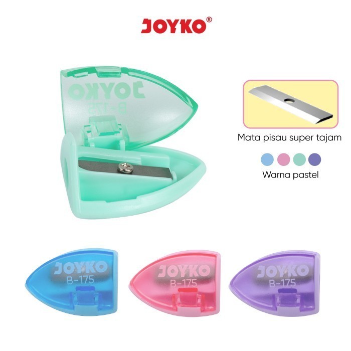 Jual Rautan B-175 Serutan Sharpener Joyko (per tabung) | Shopee Indonesia