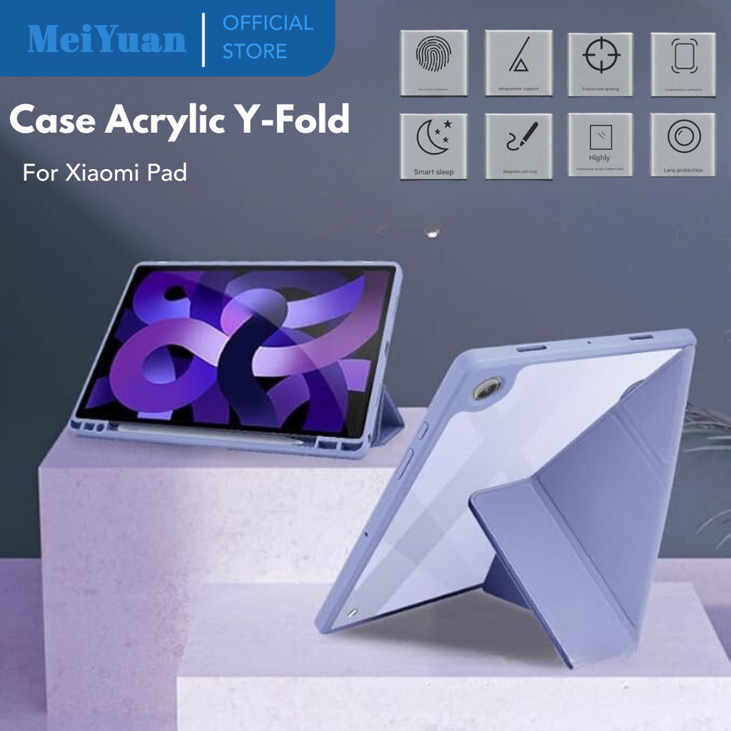 Jual Case Y-Stand Fold Acrylic For Xiaomi Pad 5 Xiaomi Pad 6 11 Inch ...