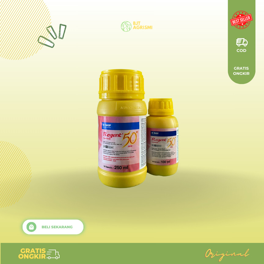 Jual REGENT RED 50SC INSEKTISIDA Fipronil 50g/l 100 ML 250ML | Shopee ...