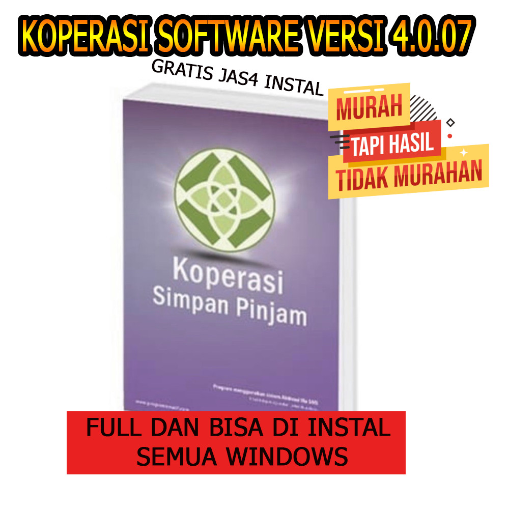 Jual Software Aplikasi Program Koperasi 4.0 | Shopee Indonesia