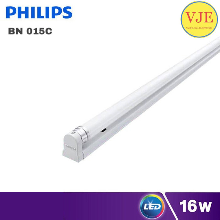 Jual PHILIPS BN015C 16W PUTIH BN015 C 16 W Watt LED TUBE BATTEN BN 015C 015 Lampu TL Putih 16W ...