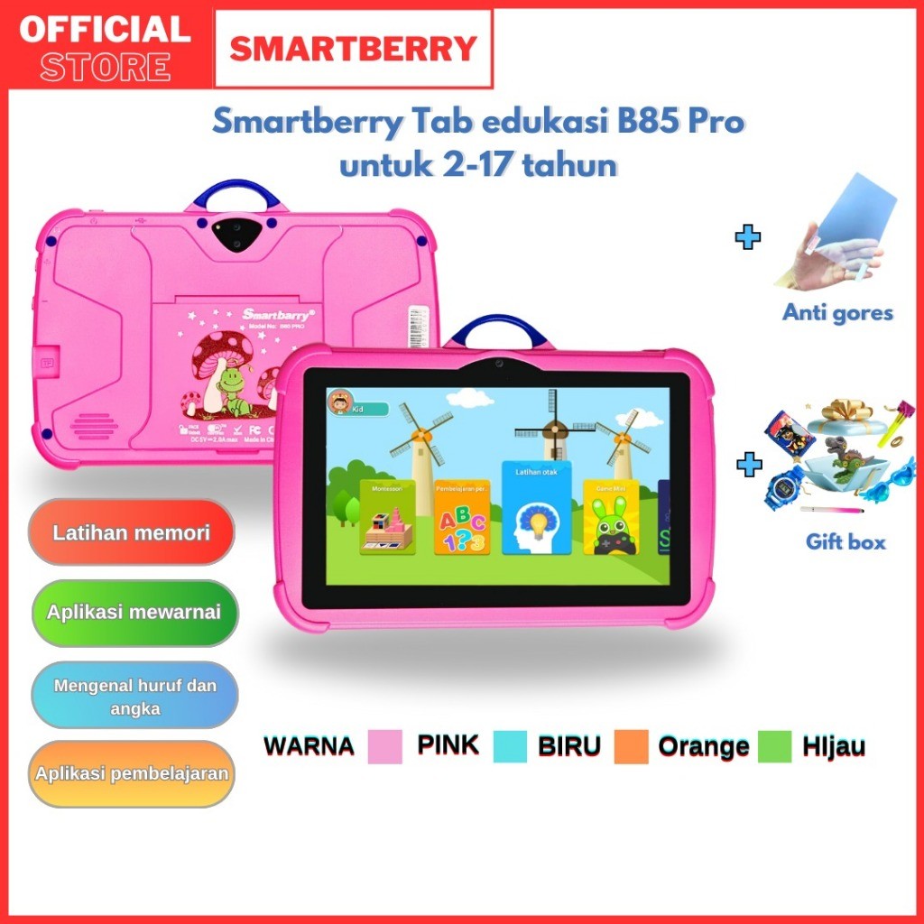 Jual SMARTBERRY SMART2030 KIDS STUDY TAB B85 PRO Kids Tablet / Tablet ...