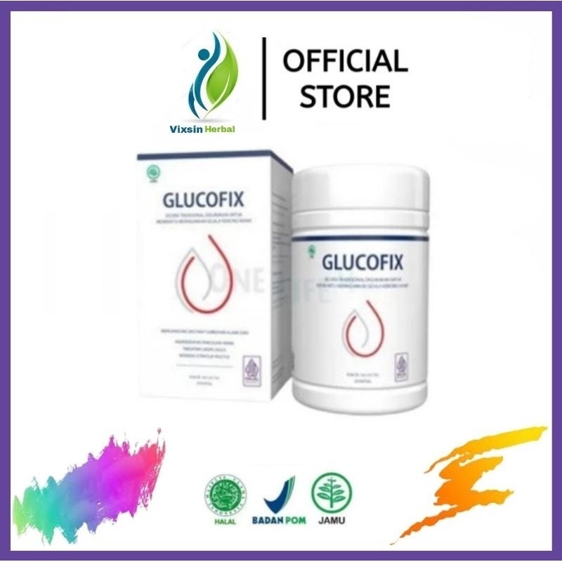 Jual Glucofix Original Obat Diabetes Kencing Manis Dan Gula Darah Sudah ...