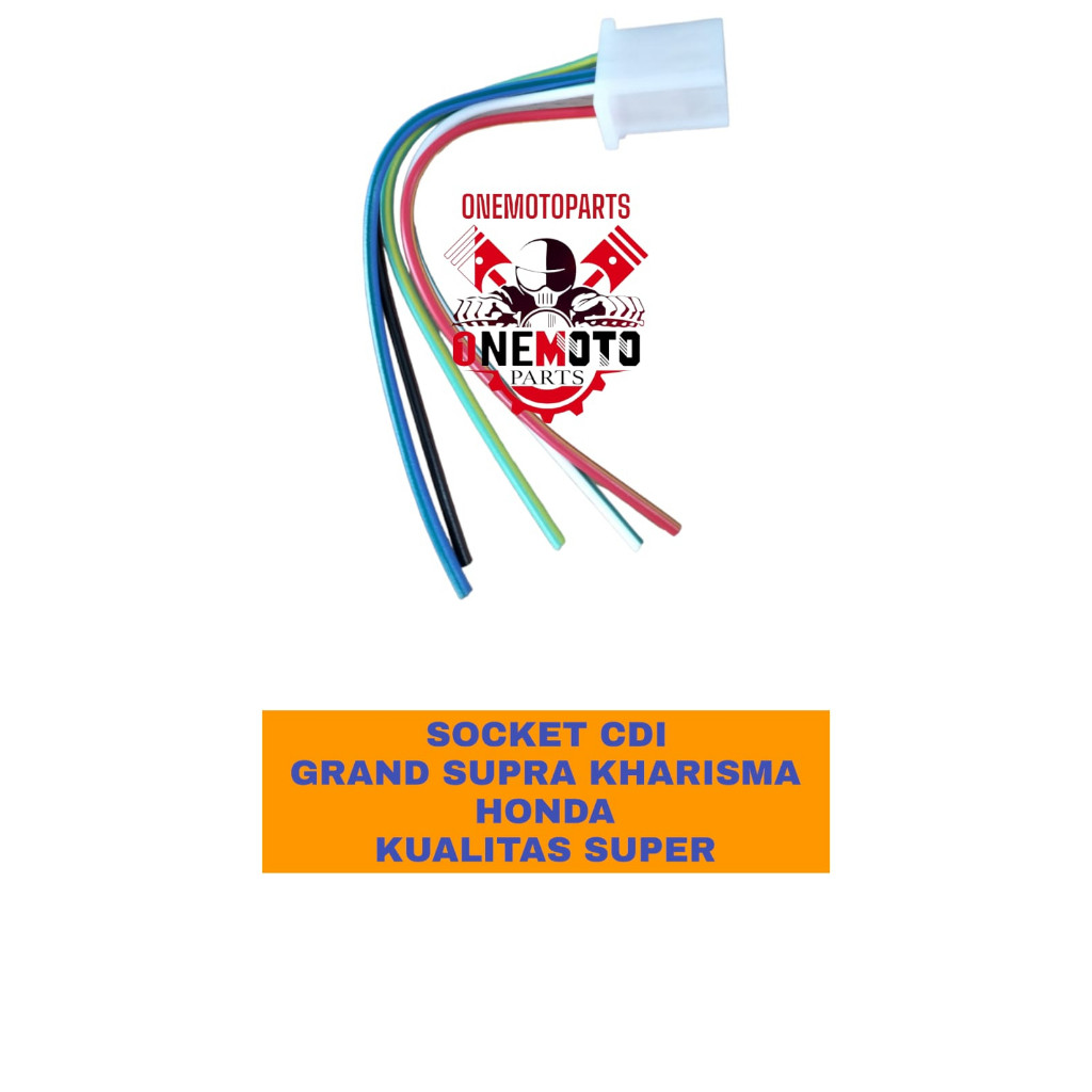 Jual SOCKET CDI GRAND SUPRA KHARISMA HONDA KUALITAS SUPER | Shopee ...