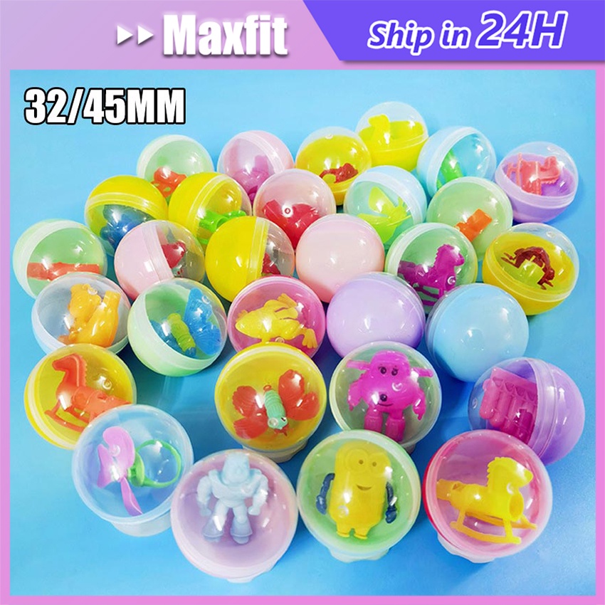 Jual 10Pcs Mainan Bola Gacha Gachapon Kapsul Mainan Surprise 32/45Mm ...