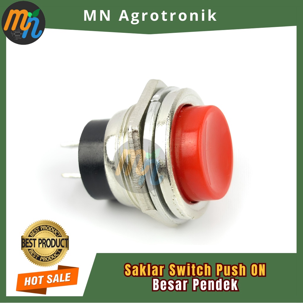 Jual Saklar Switch Push ON Besar | Shopee Indonesia