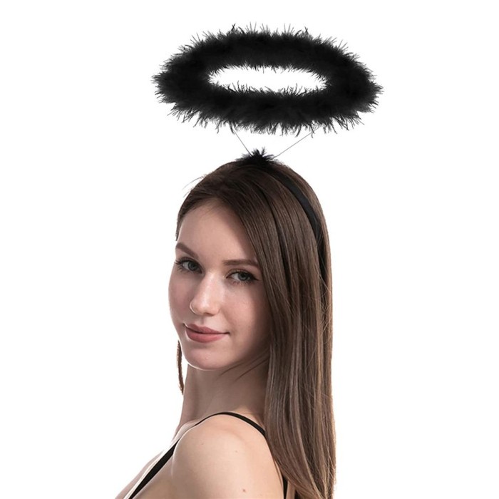 Jual Haodal BANDO ANGEL PERI HITAM DAN PUTIH COSPLAY MALAIKAT - Hitam ...