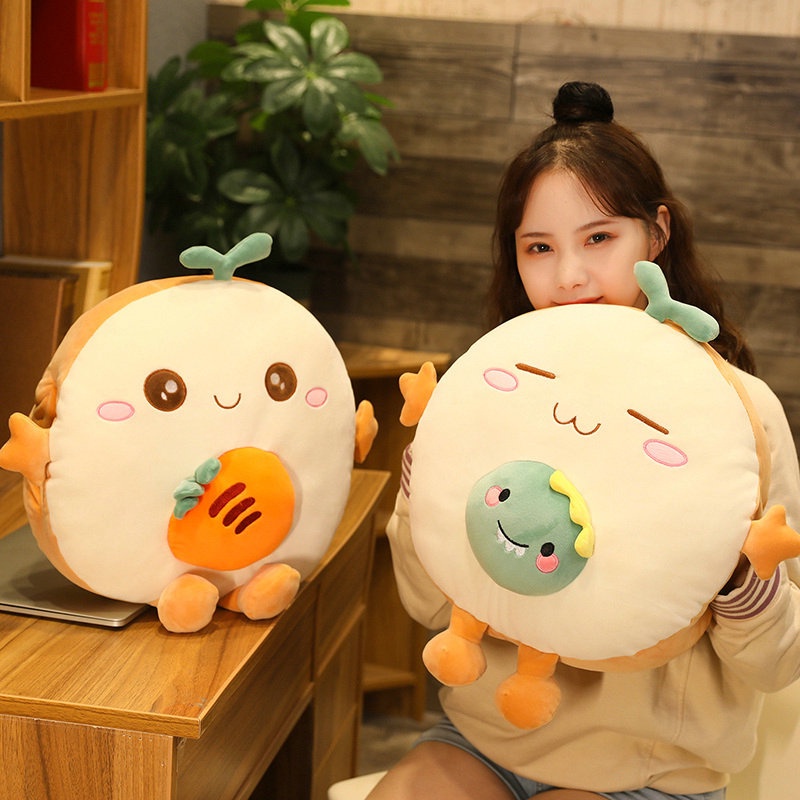 Jual Boneka Bantal Roti karakter stroberi kelinci nanas piggy ukuran ...