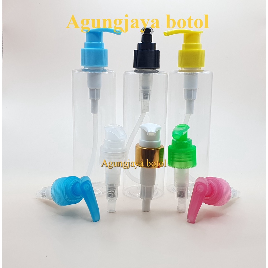 Jual Botol 220 ml RF Natural Tutup Pump Lotion / Botol Plastik / Botol ...