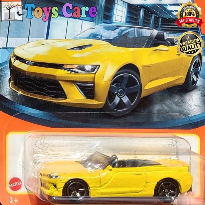 Jual MATCHBOX 16 CHEVY CAMARO CONVERTIBLE 2023 KUNING - BUMBLEBEE ZL1 ...