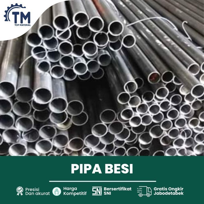 Jual Pipa Besi SCH40 Seamless 3/4inch x 6M SNI | Shopee Indonesia