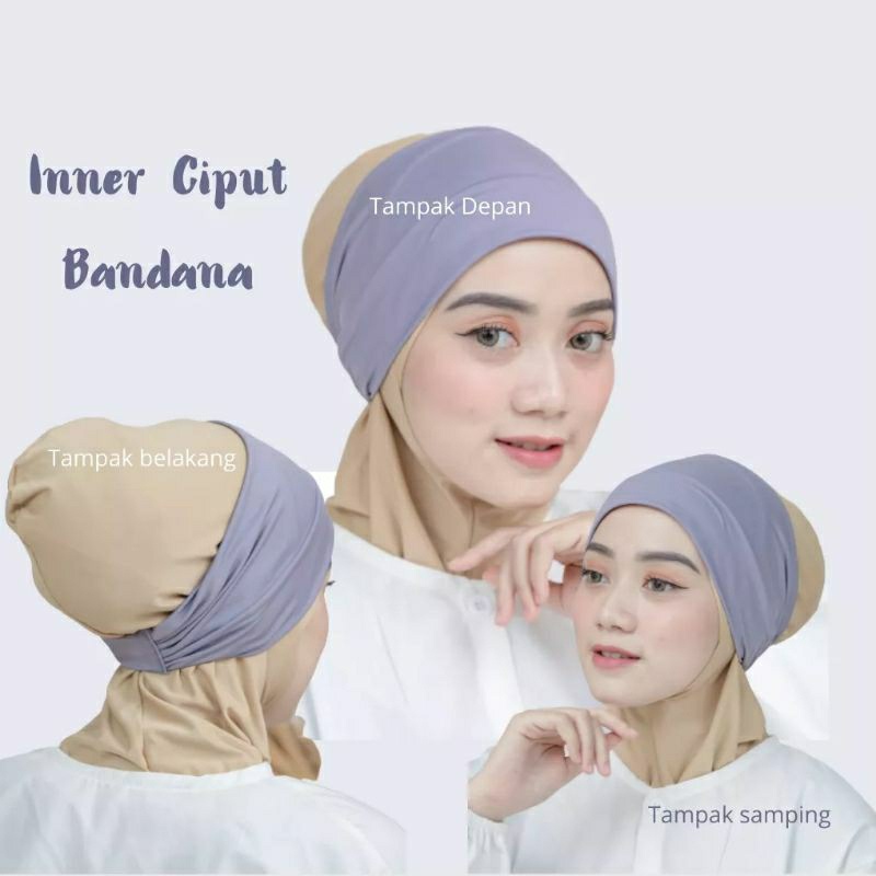 Jual PJ- Ciput Bandana Iner Bando Hijab Karet Dalaman Hijab Kaos Jersey ...