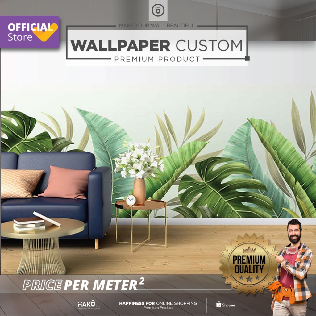 Jual Wallpaper Custom Ruang Tamu | Gambar Tumbuhan dan Tanaman Hutan 1. ...