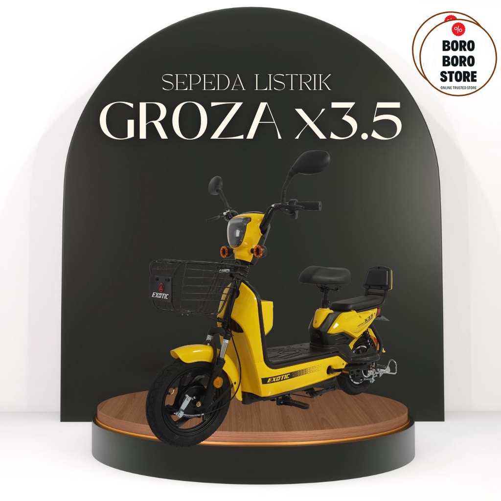 Jual Sepeda Motor Listrik Groza X3.5 Groza X 3 5 GROZA X 3.5 PACIFIC ...