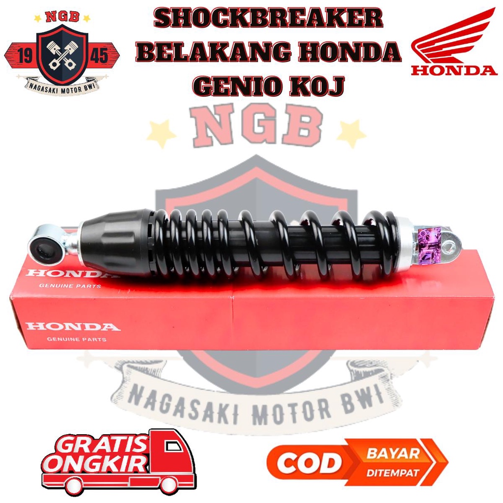 Jual Shockbreaker Honda Genio - Shock Belakang KOJ Honda Beat New, Genio & Scoopy FI New - 52400 ...