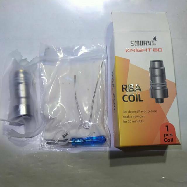 Jual Spare Coil RBA Rebuildable SMoant Knight80 | Shopee Indonesia