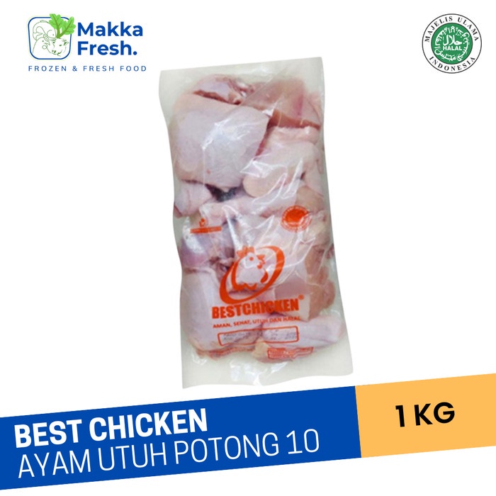 Jual best chicken 10 potong ayam 1000 gr cp parting 12 | Shopee Indonesia