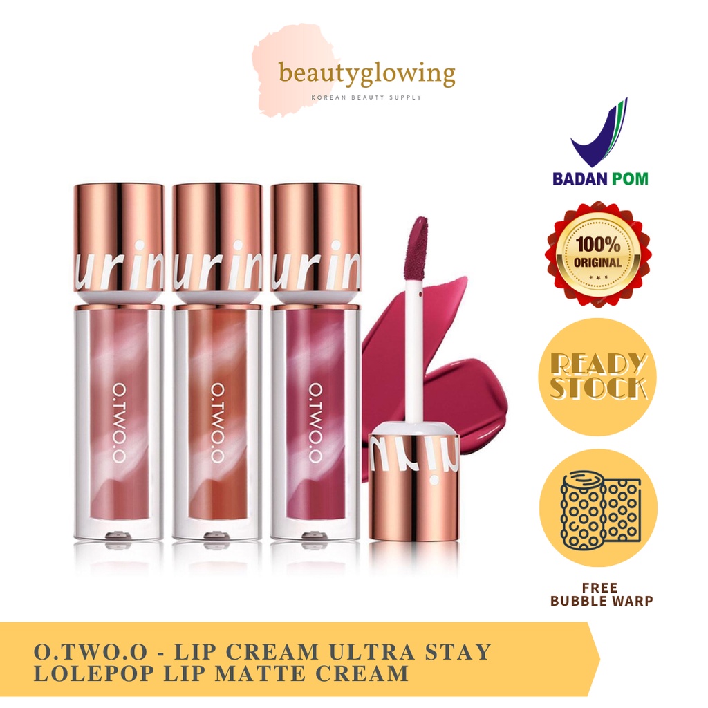 Jual OTWOO LIPCREAM Superstay Matte Ink Ultra Stay Lolepop waterproof ...