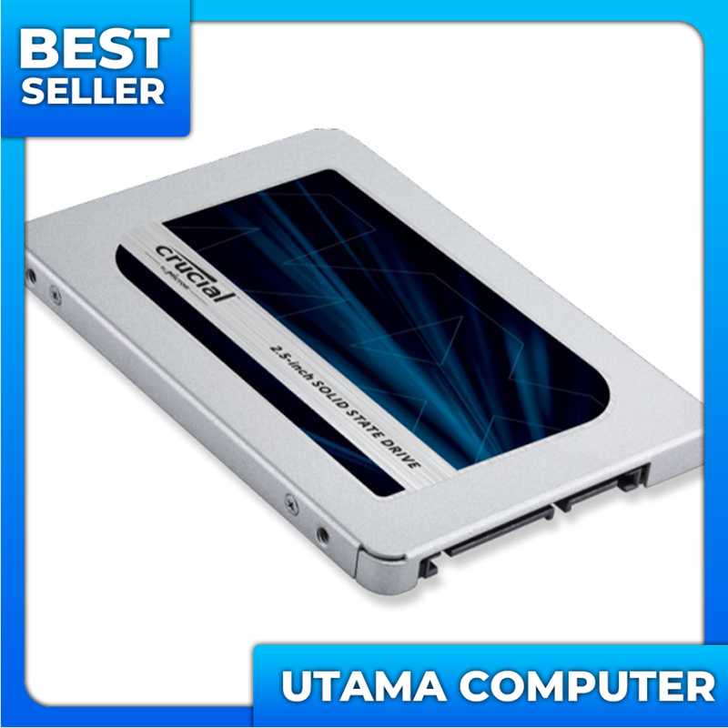 Jual Internal SSD MX500 SATA Crucial Penyimpanan Data Laptop Aman Cepat 2.5 | Shopee Indonesia