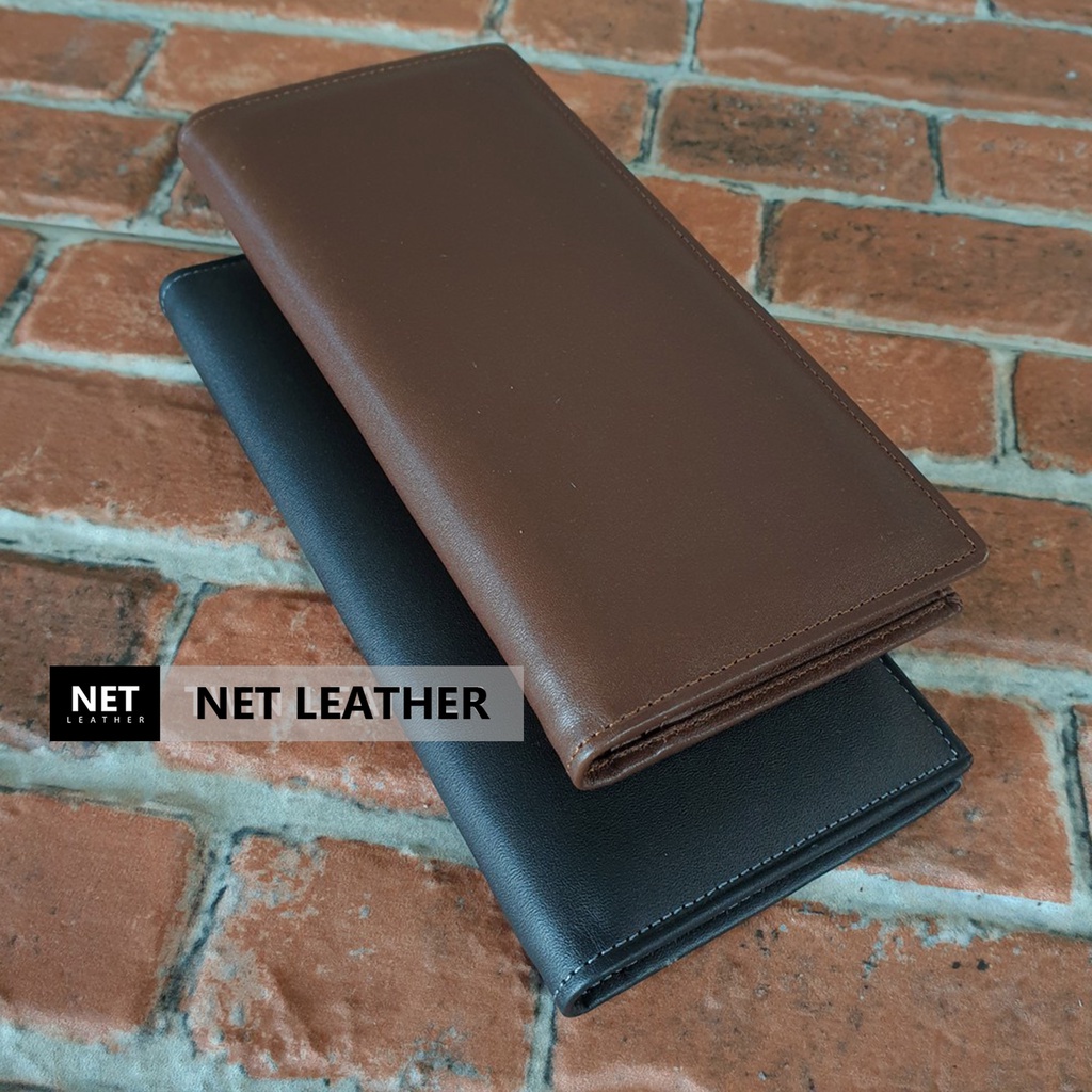 Jual Dompet kulit pria panjang ASLI FULL kulit sapi ORI vintage ISHIYA ...