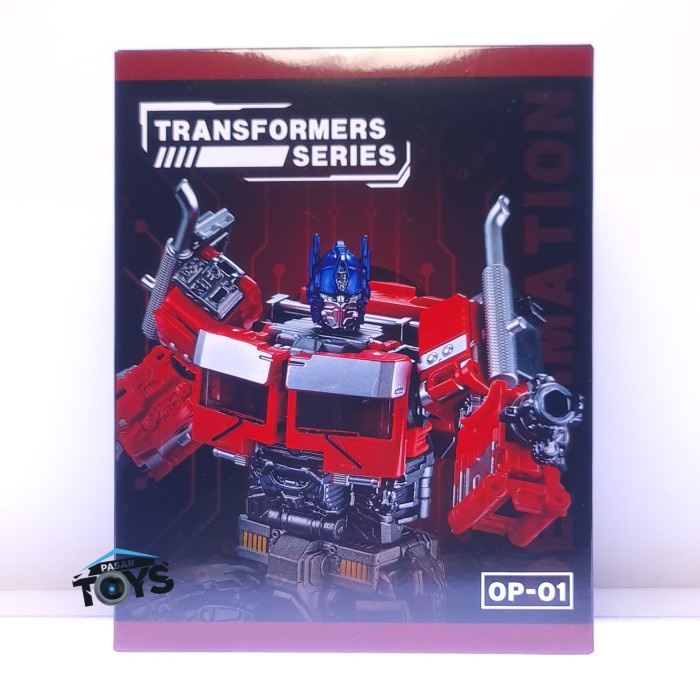 Jual OP-01 Optimus Prime Deformation Mainan Figure Robot Transform OP01 ...